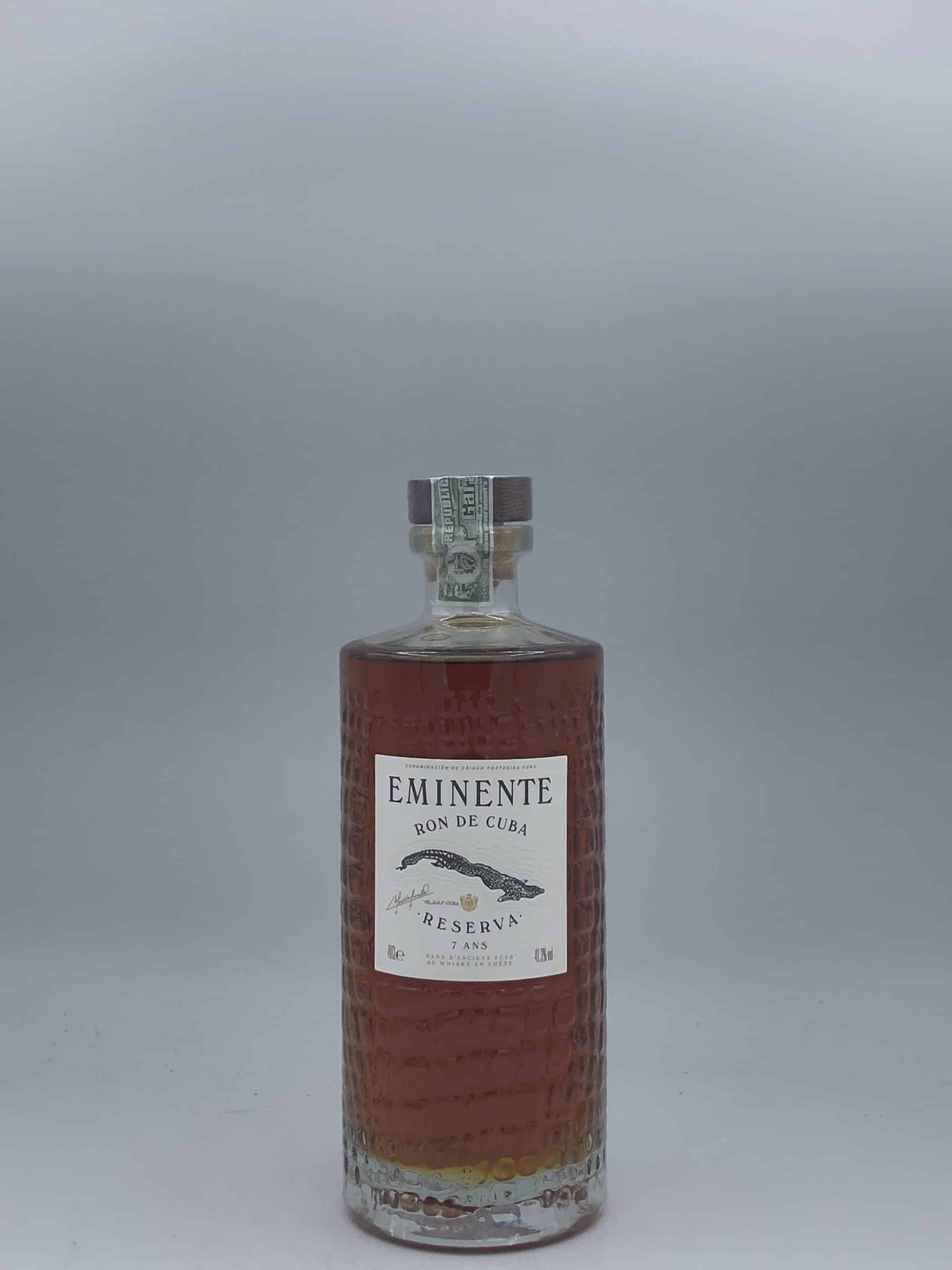 RHUM EMINENTE 7 ANS - Hydropathe Cave & Resto
