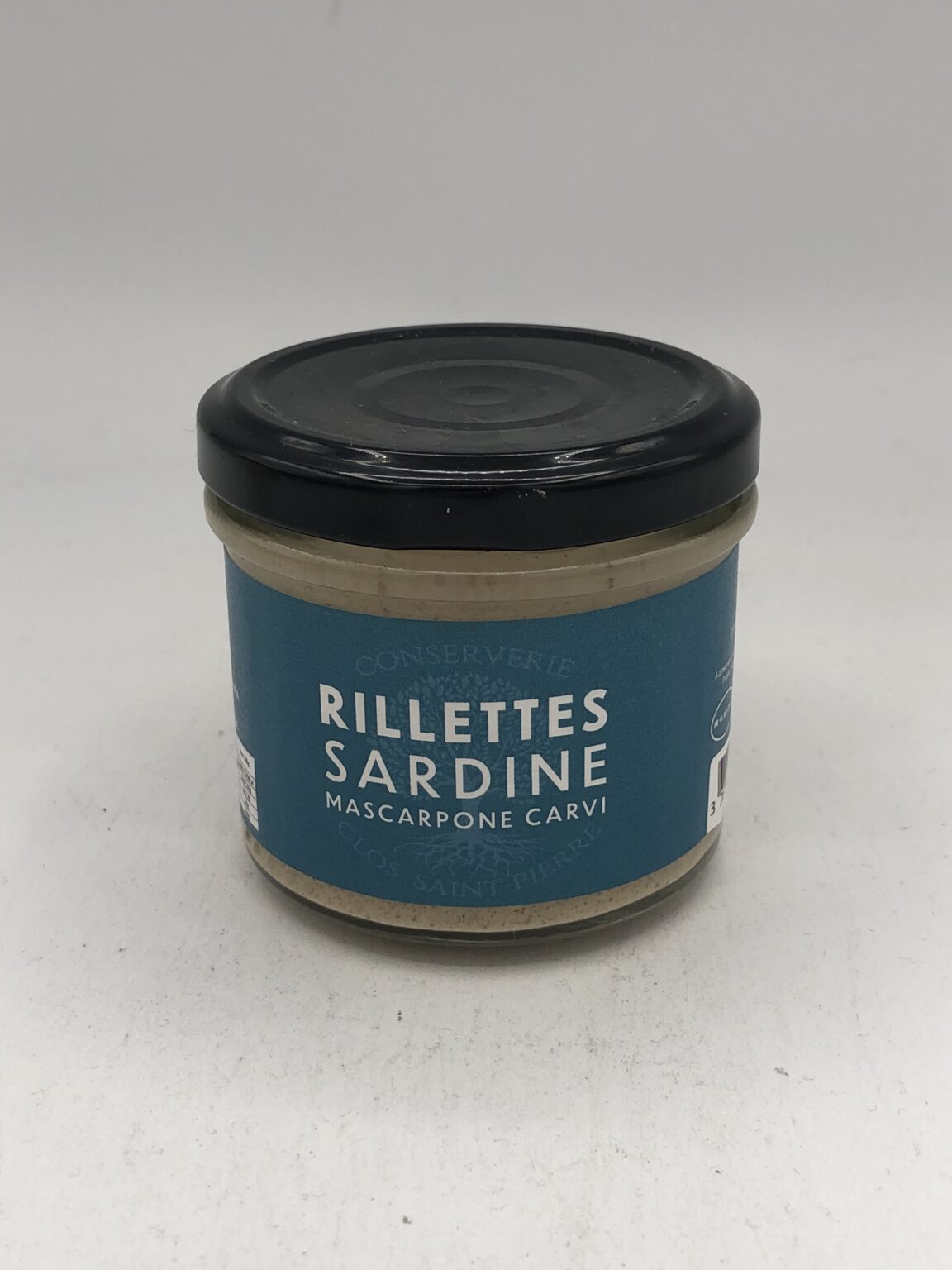 Rillettes de sardine, mascarpone & carvi