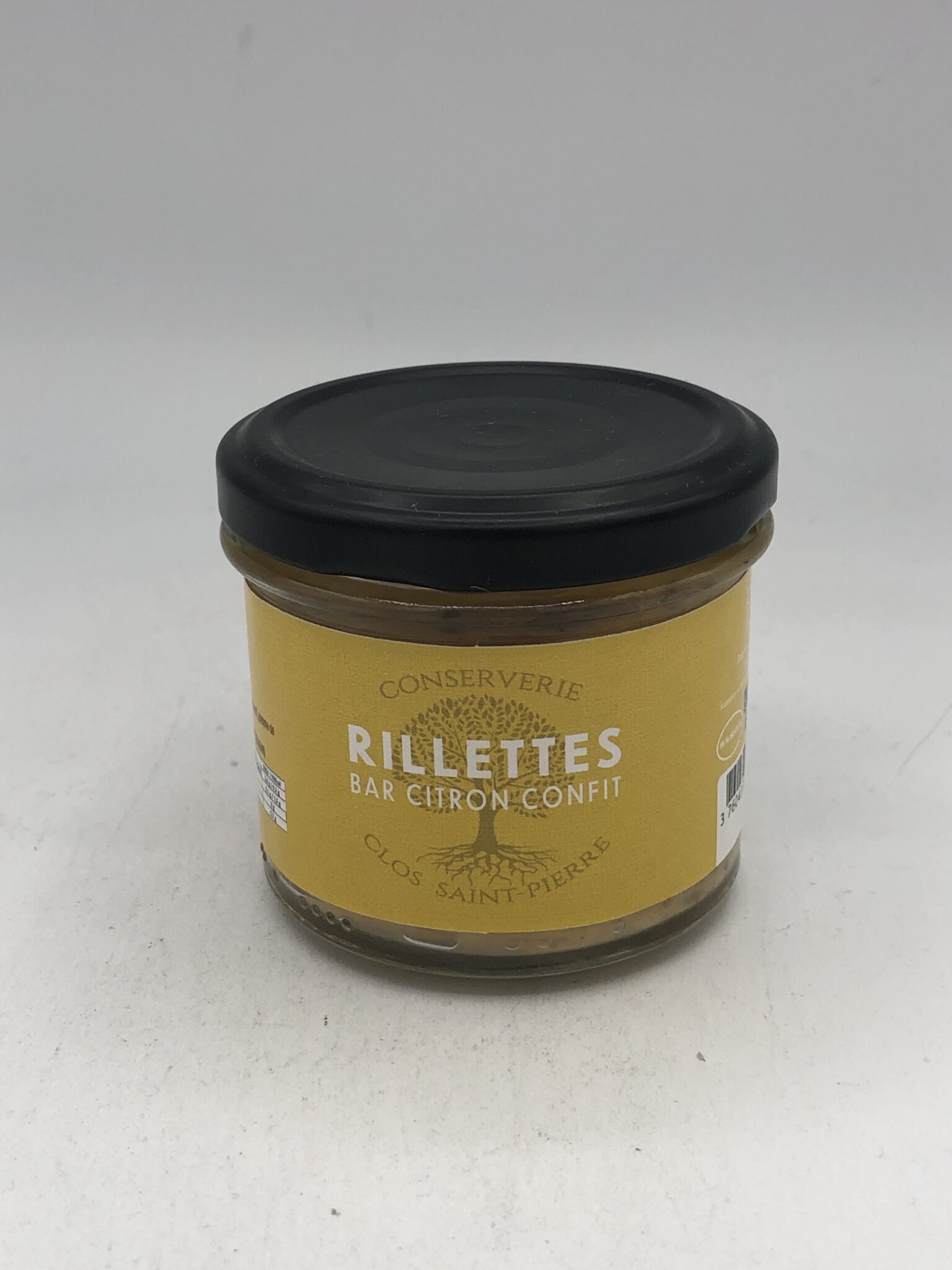 Rillettes de bar & citron confit
